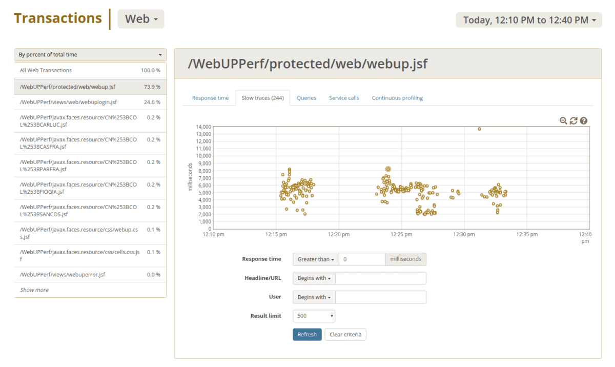 APM open source Glowroot Slow traces - parte 4 Sme.UP LAB