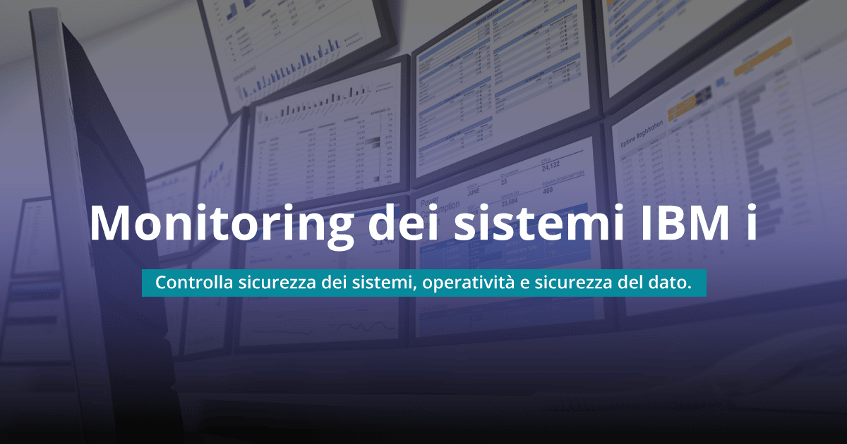Monitoraggio dei sistemi IBM i | smeup